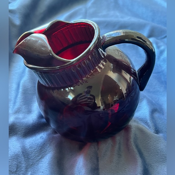 Anchor Hocking | Dining | Vintage Anchor Hocking Ball Pitcher | Poshmark